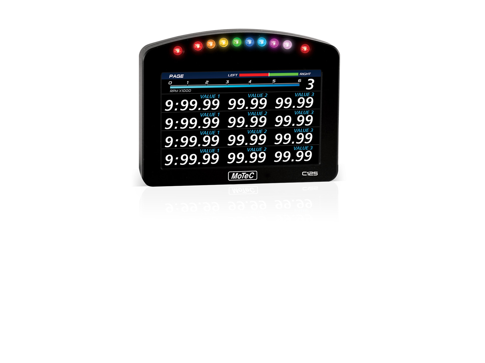 MOTEC C125 USB LOGGING