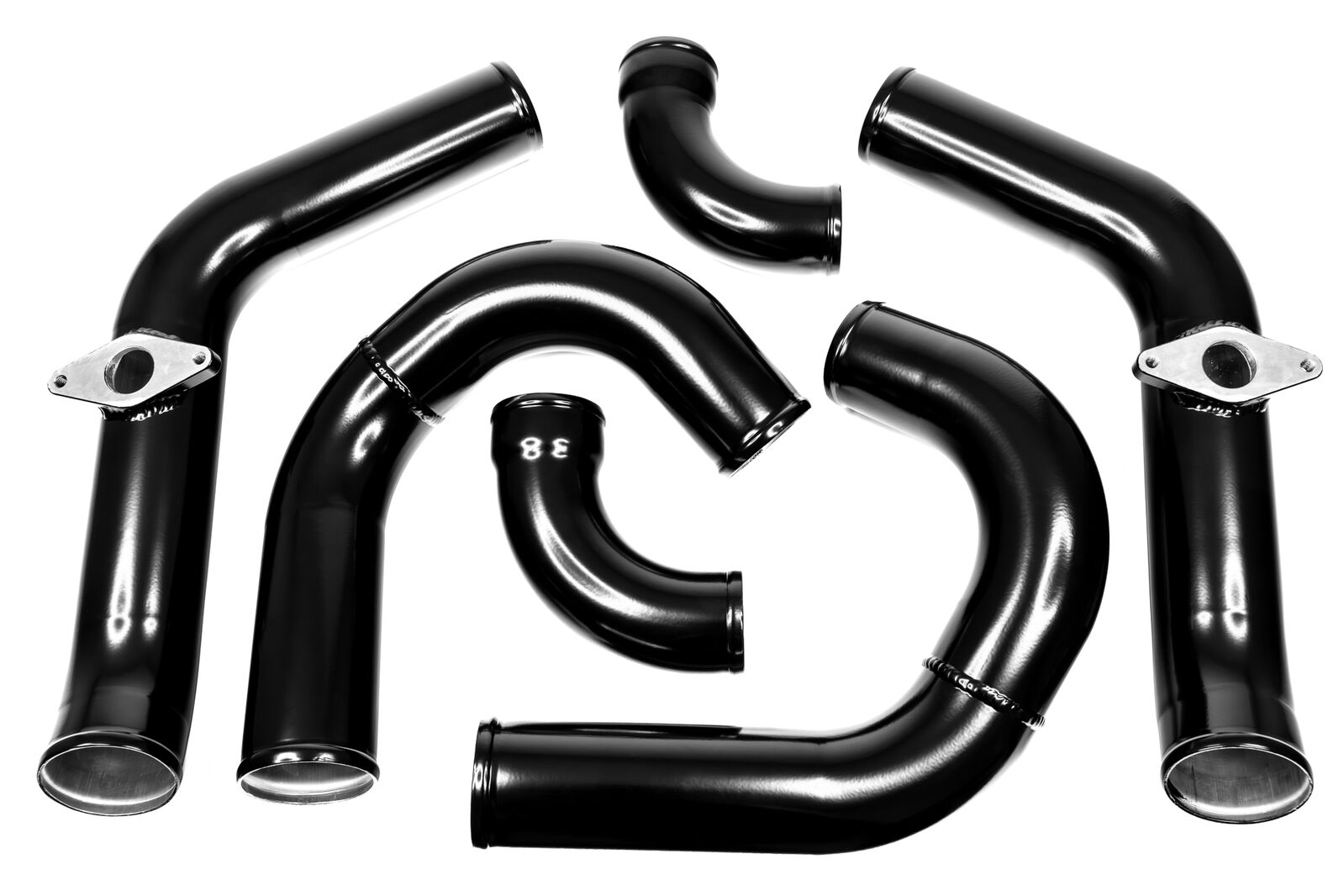 PLAZMAMAN PRO SERIES COLD SIDE INTERCOOLER PIPING KIT (OEM FACTORY BOVs)